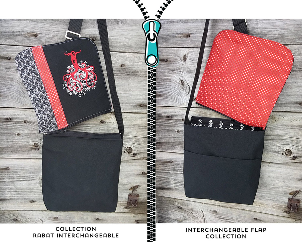 Lotus flower flap MEDIUM size – Creation Sarcastik